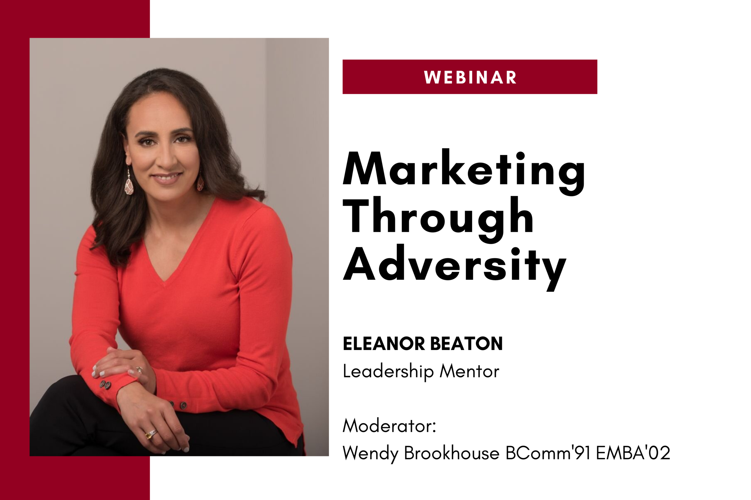 Marketing Through Adversity with Eleanor Beaton (Webinar) — Sobey ...