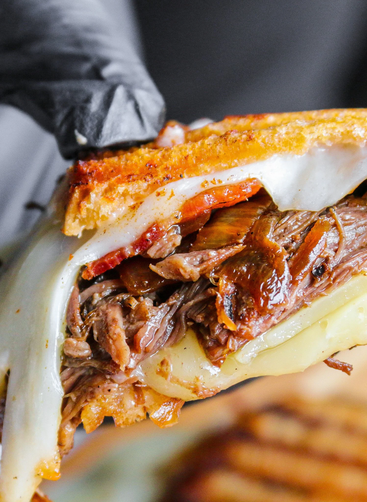 EASY Short Rib Grilled Cheese Sandwich Recipe — Be Greedy Eats | Where ...