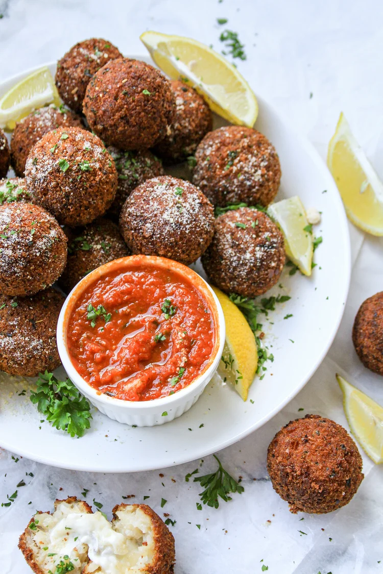 EASY Fried Risotto Balls (Arancini) Recipe — Be Greedy Eats | Where ...