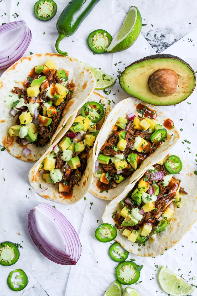 EASY Braised Short Rib Tacos Recipe — Be Greedy Eats | Where Food Meets ...