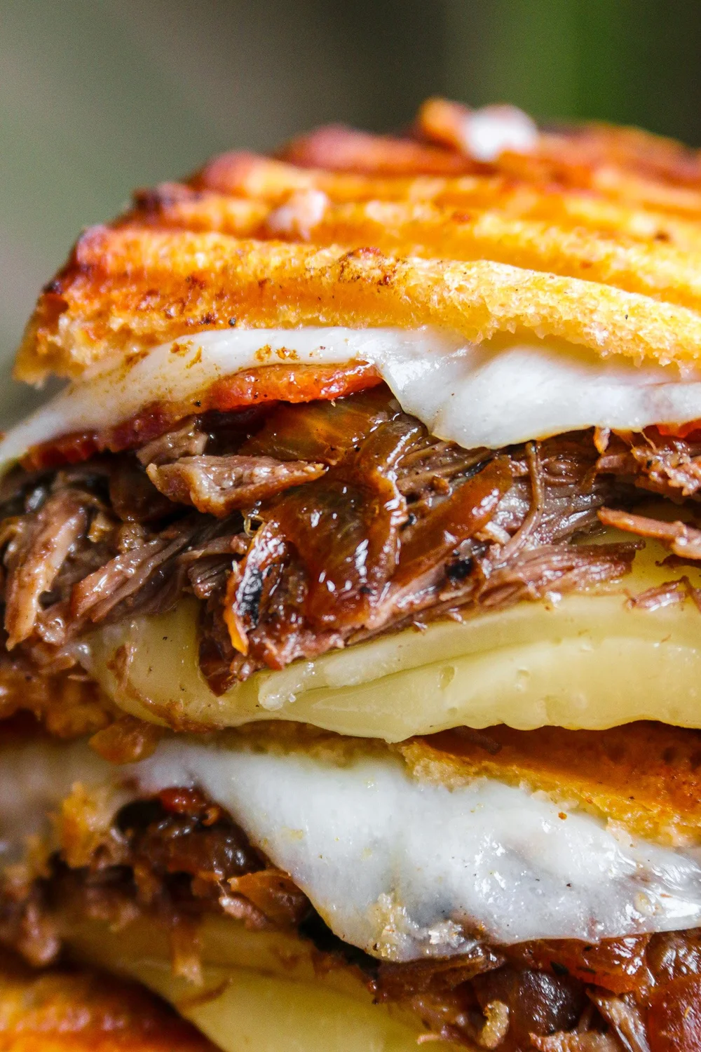 EASY Short Rib Grilled Cheese Sandwich Recipe — Be Greedy Eats | Where ...