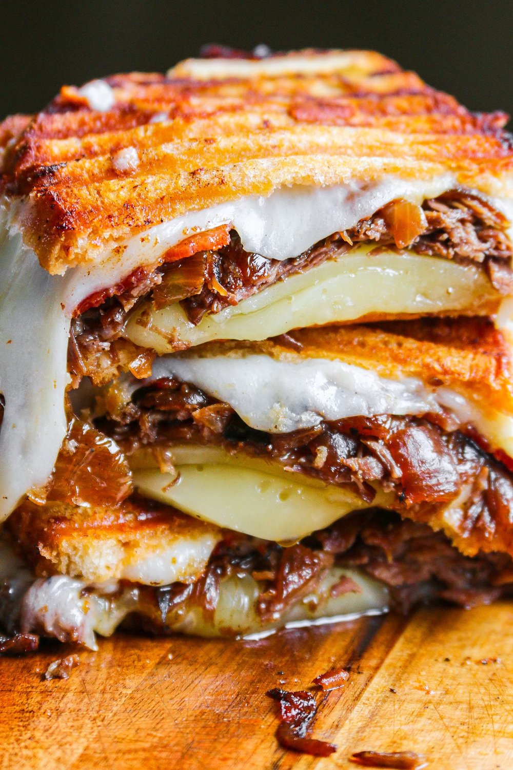 EASY Short Rib Grilled Cheese Sandwich Recipe — Be Greedy Eats | Where ...