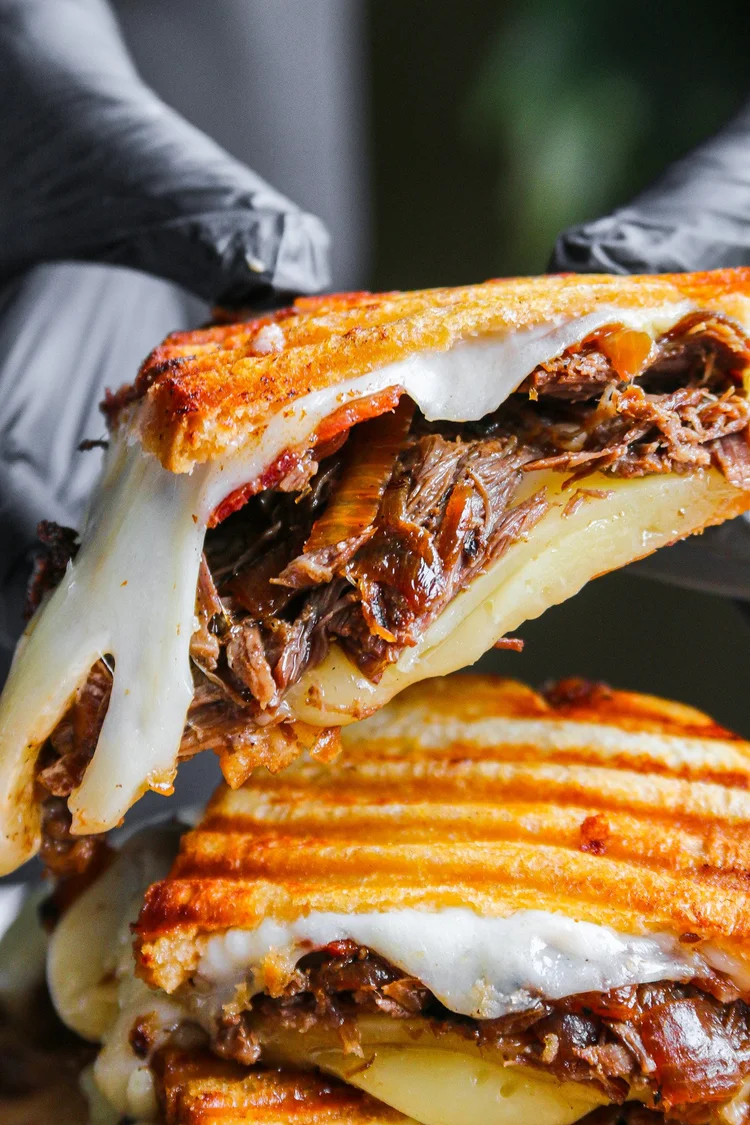 EASY Short Rib Grilled Cheese Sandwich Recipe — Be Greedy Eats | Where ...