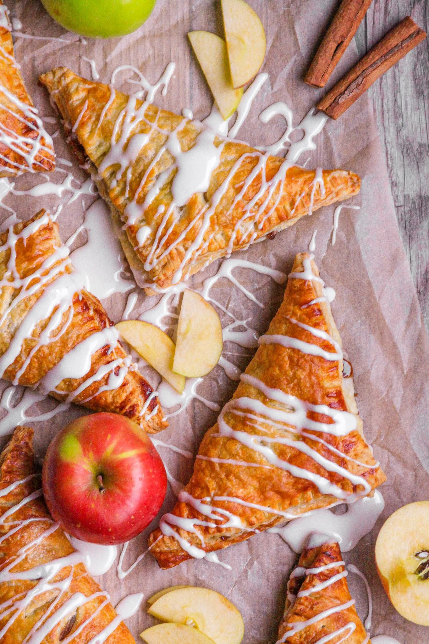 EASY Homemade Apple Turnovers Recipe — Be Greedy Eats | Where Food ...
