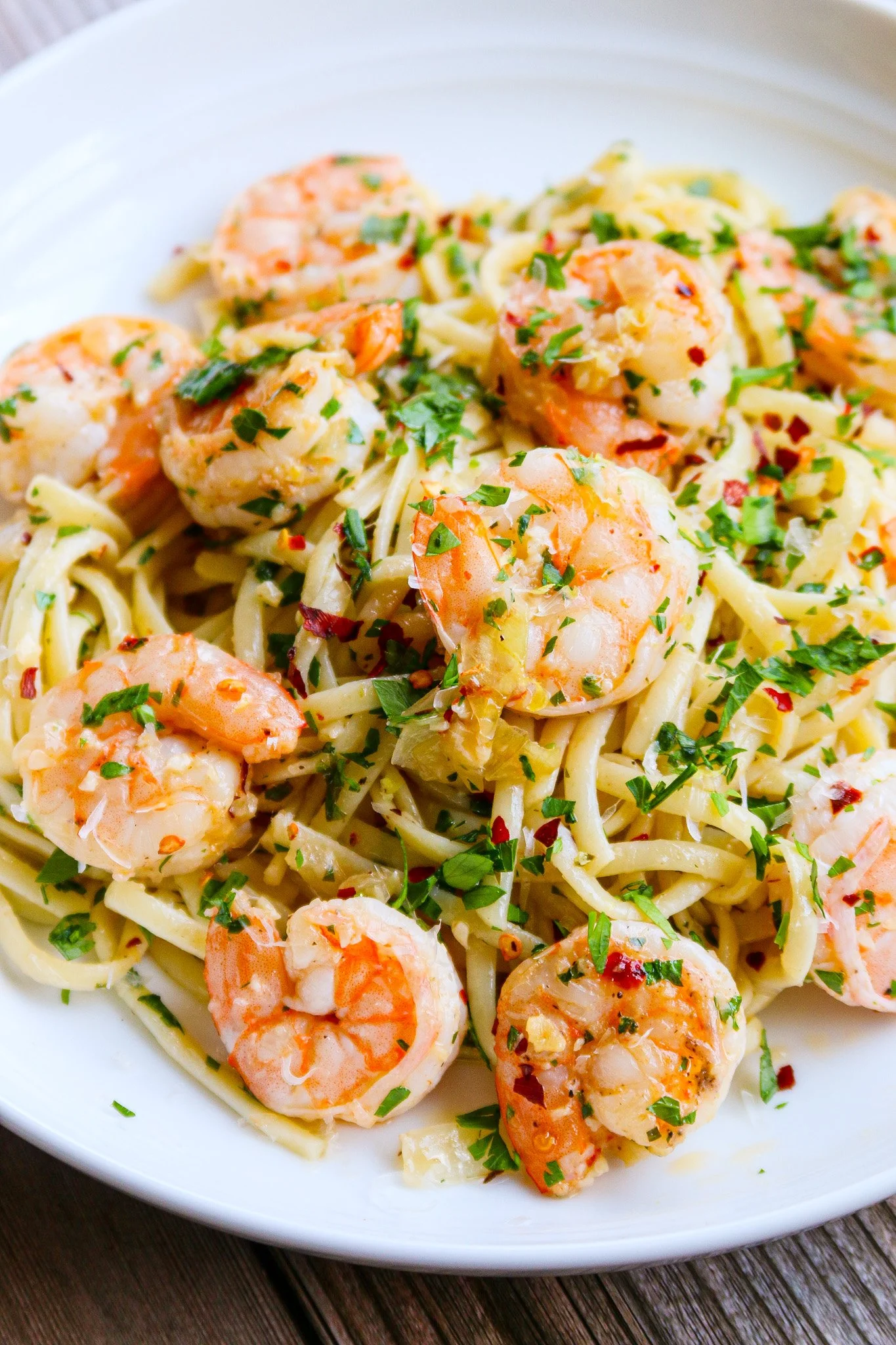 EASY Spicy Garlic Shrimp Pasta Recipe — Be Greedy Eats | Where Food ...