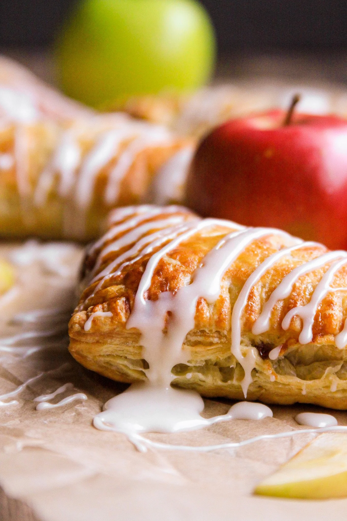 EASY Homemade Apple Turnovers Recipe — Be Greedy Eats | Where Food ...