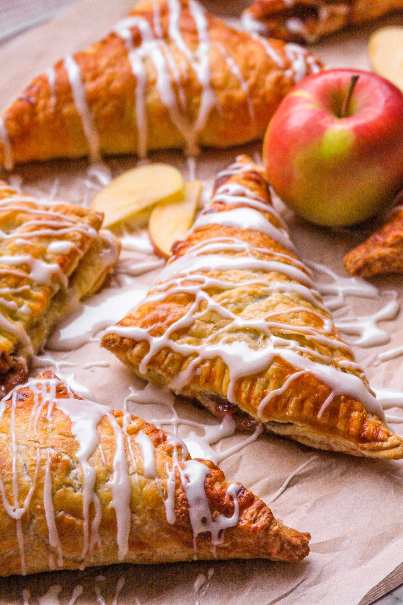 EASY Homemade Apple Turnovers Recipe — Be Greedy Eats | Where Food ...