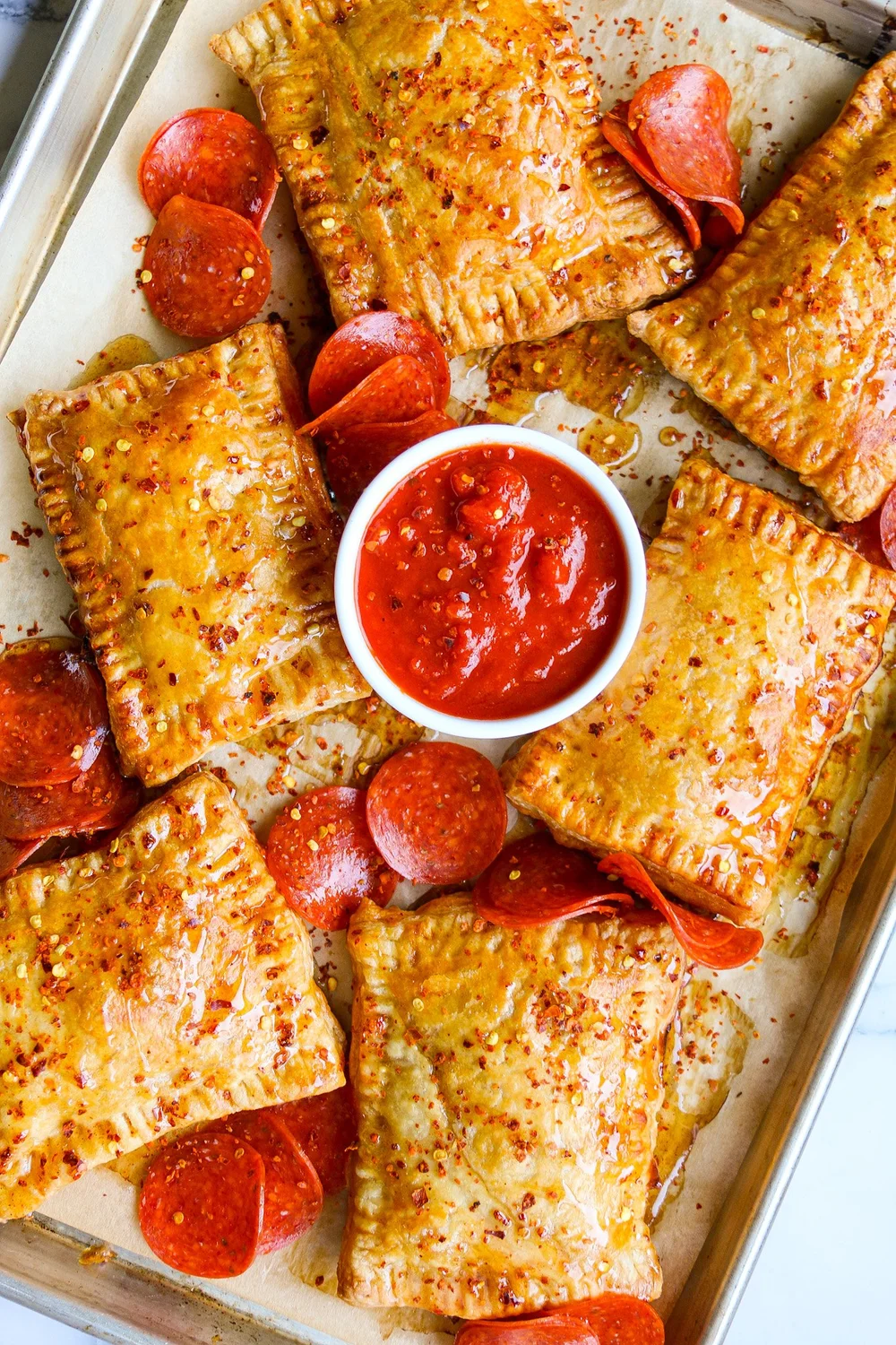 EASY Homemade Pizza Toaster Strudels Recipe — Be Greedy Eats | Where ...