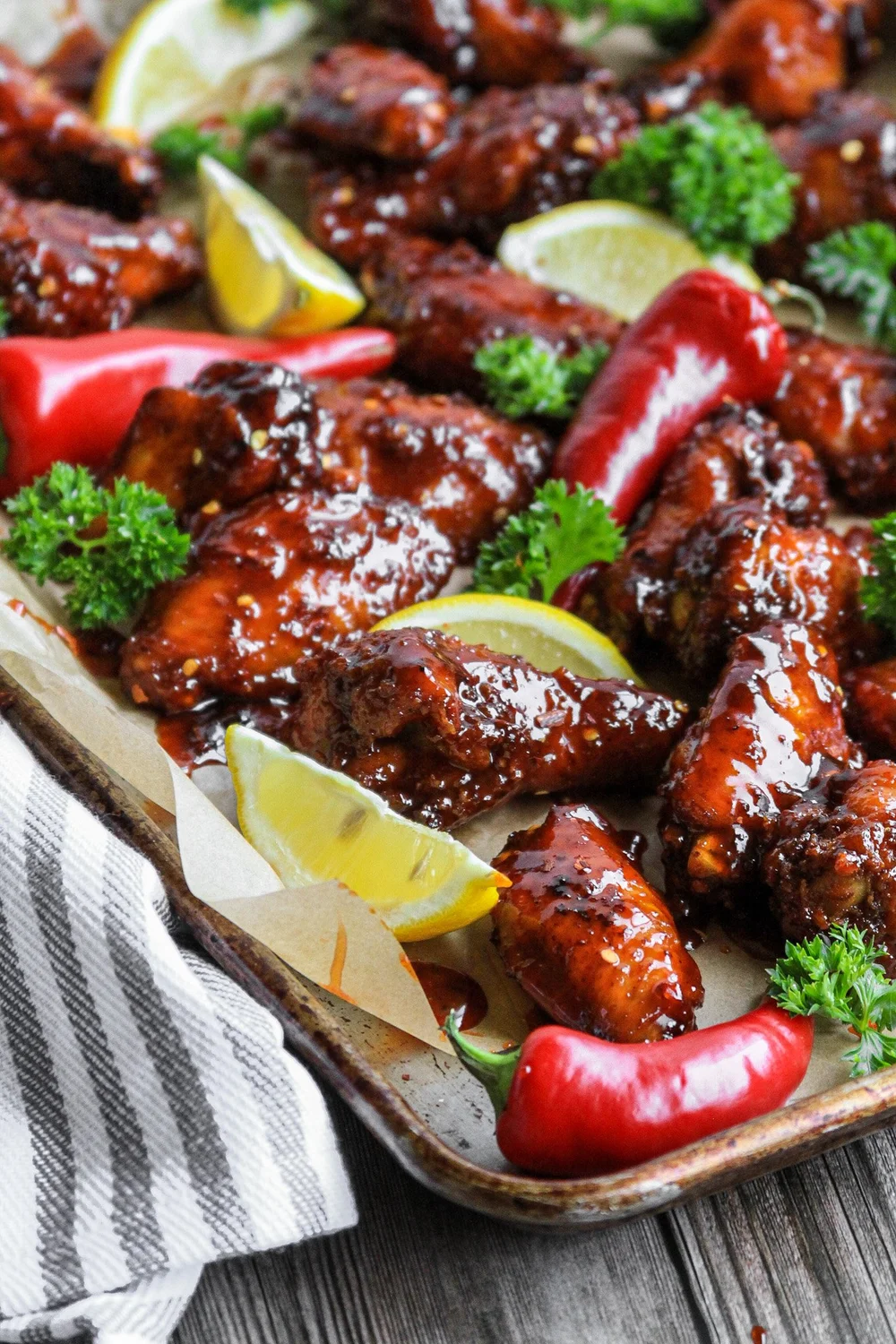 EASY Hot Honey Chicken Wings Recipe — Be Greedy Eats | Where Food Meets ...