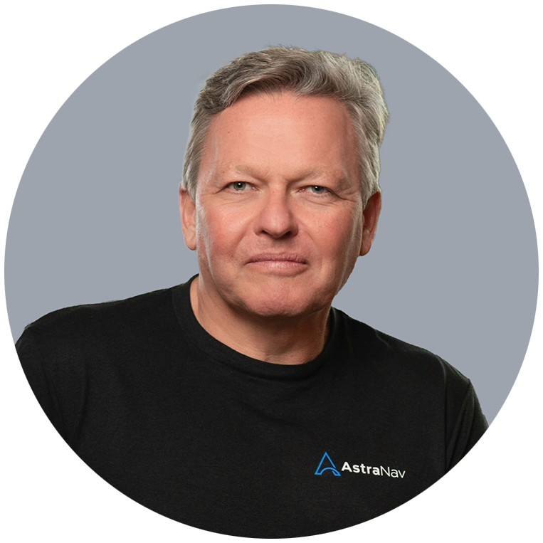 AstraNav M-GPS® navigation software powered by the Earth's magnetic field.