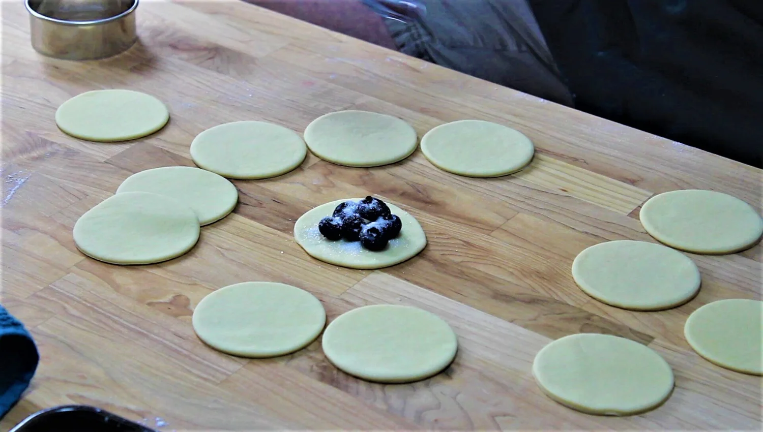 Blueberry Pierogi — Blue Wizard Food