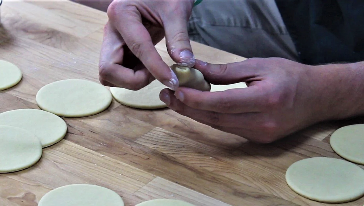 Blueberry Pierogi — Blue Wizard Food