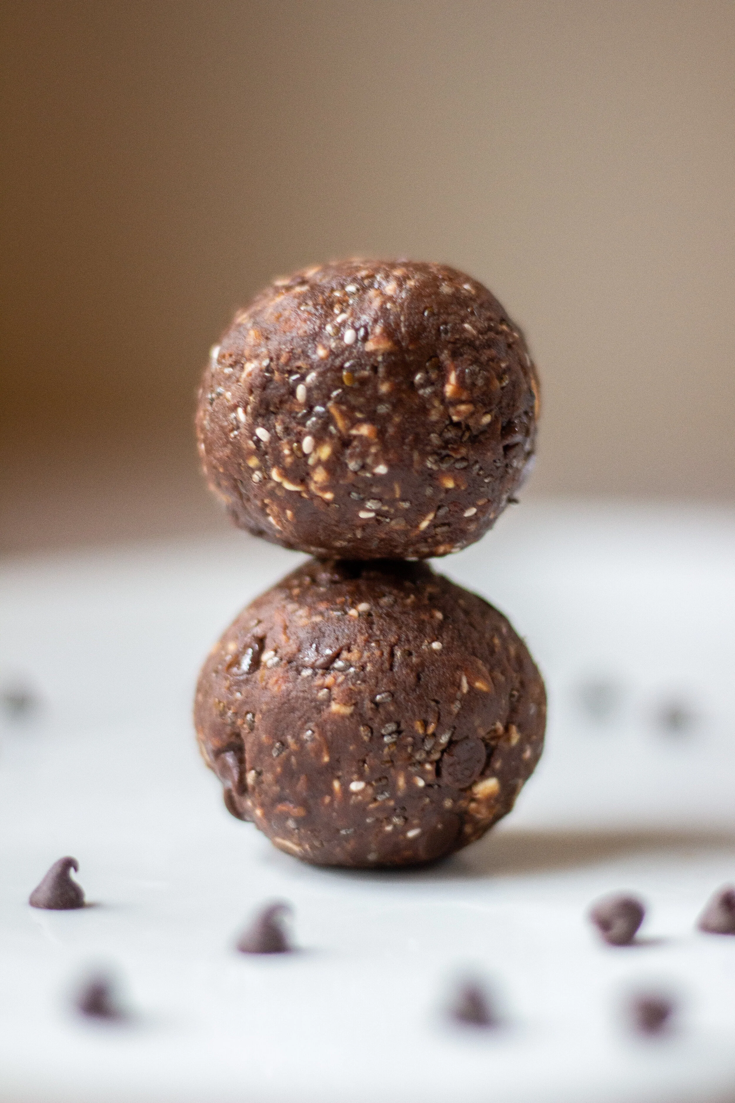 5-Ingredient Double Chocolate Power Balls – The Bigley Basics