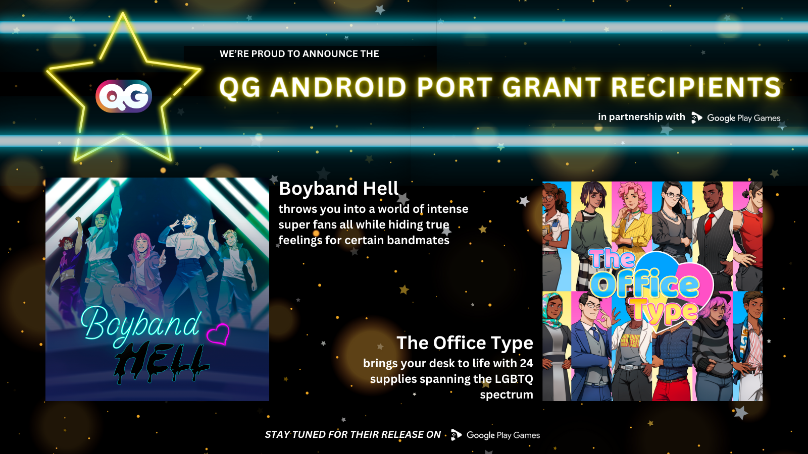 QG Android Port Grant Recipient Announcement — Qweerty Gamers