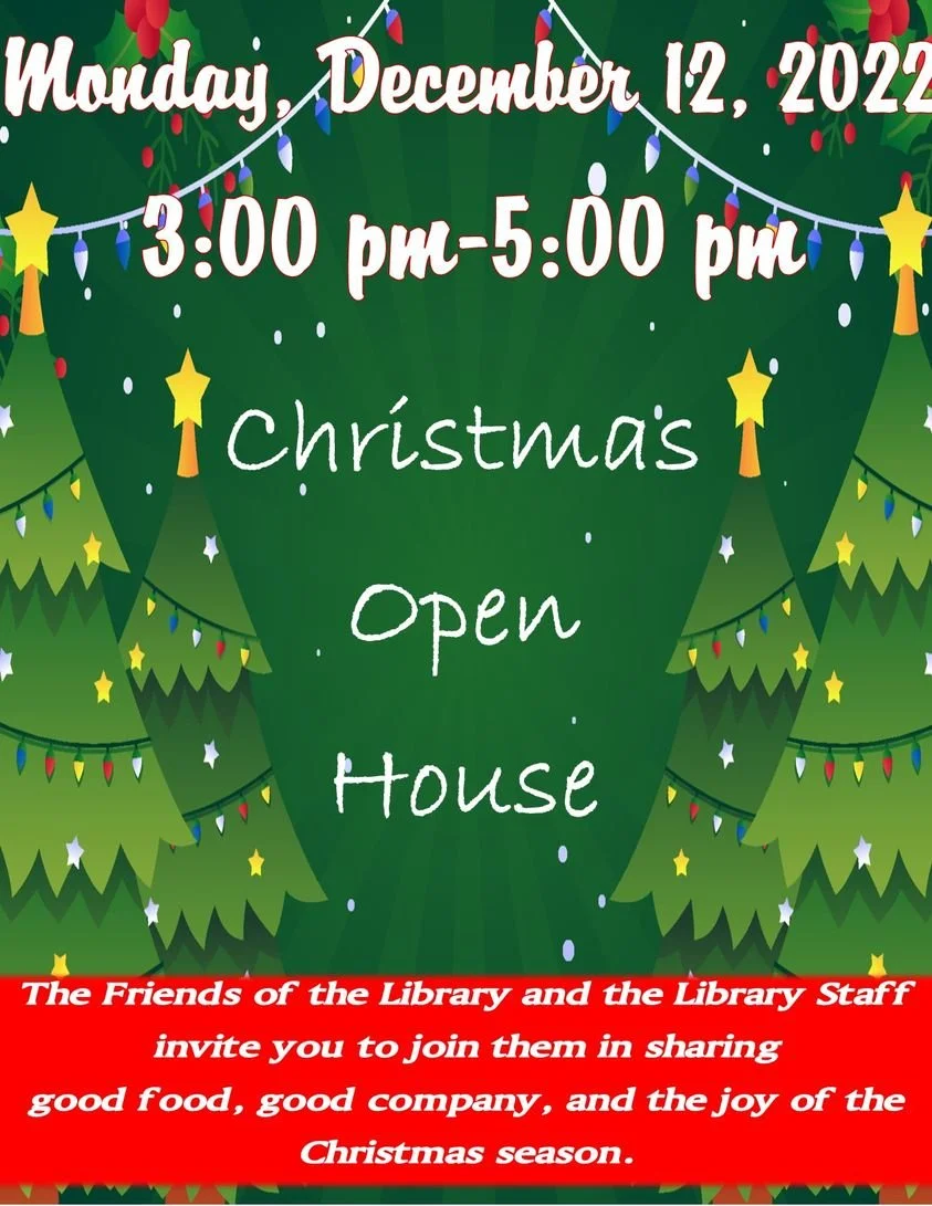 Llano Library Christmas Open House — Untitled