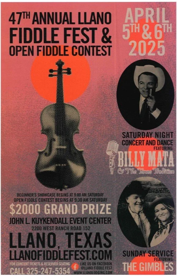 Llano Fiddle Fest Open Fiddle Contest 2025 — Untitled