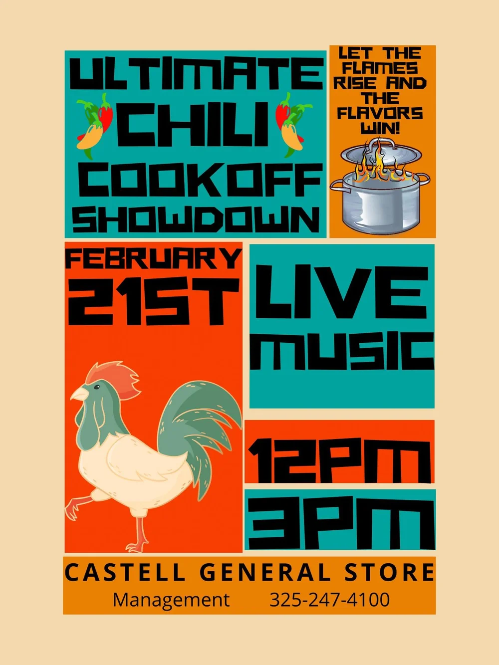 Castell General Store Ultimate Chili Cook-off Showdown — Untitled
