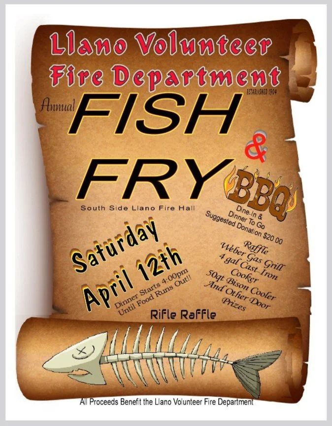 Llano Volunteer Fire Department Fish Fry — Untitled