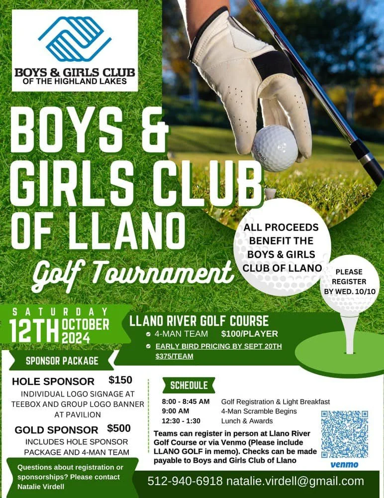 Boys & Girls Club of Llano Golf Tournament — Untitled