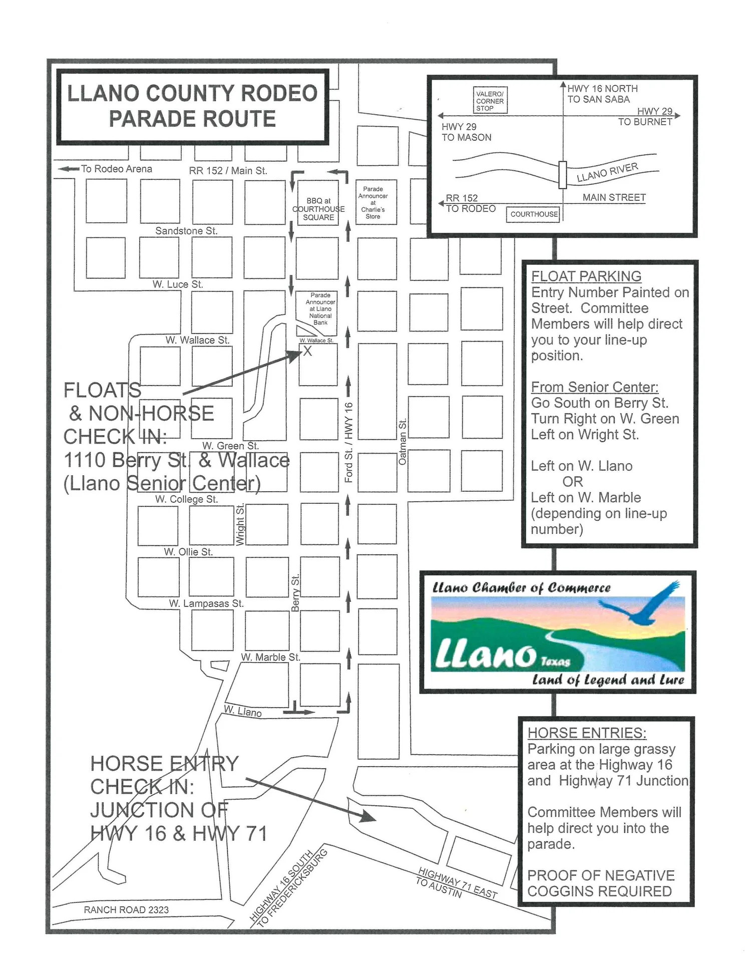 Llano Open Pro Rodeo Parade — Untitled