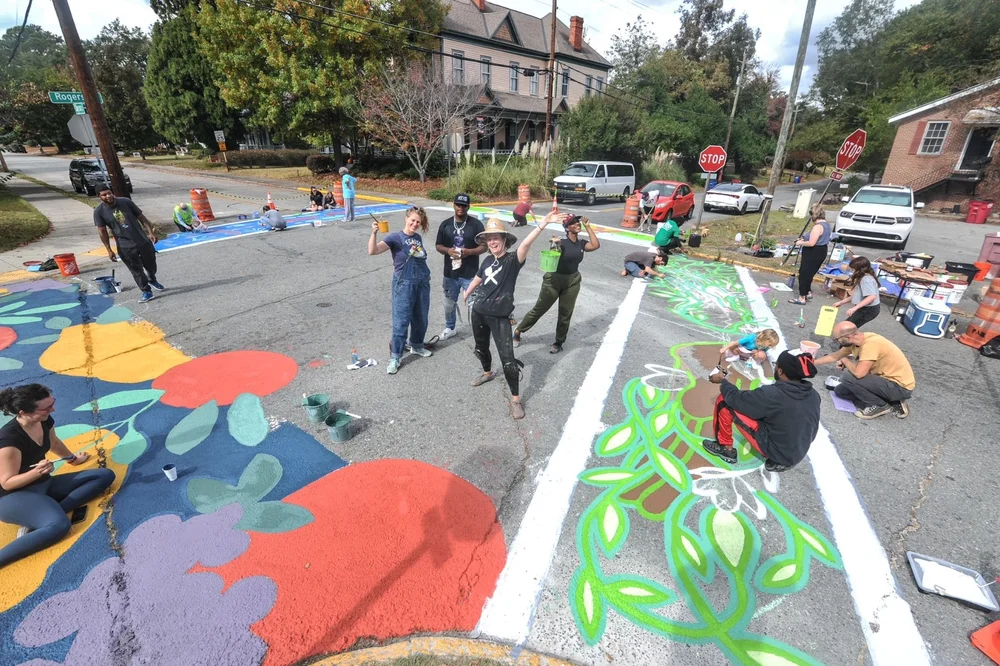 Traffic Calming and Tactical Urbanism Projects — Bike Walk Macon