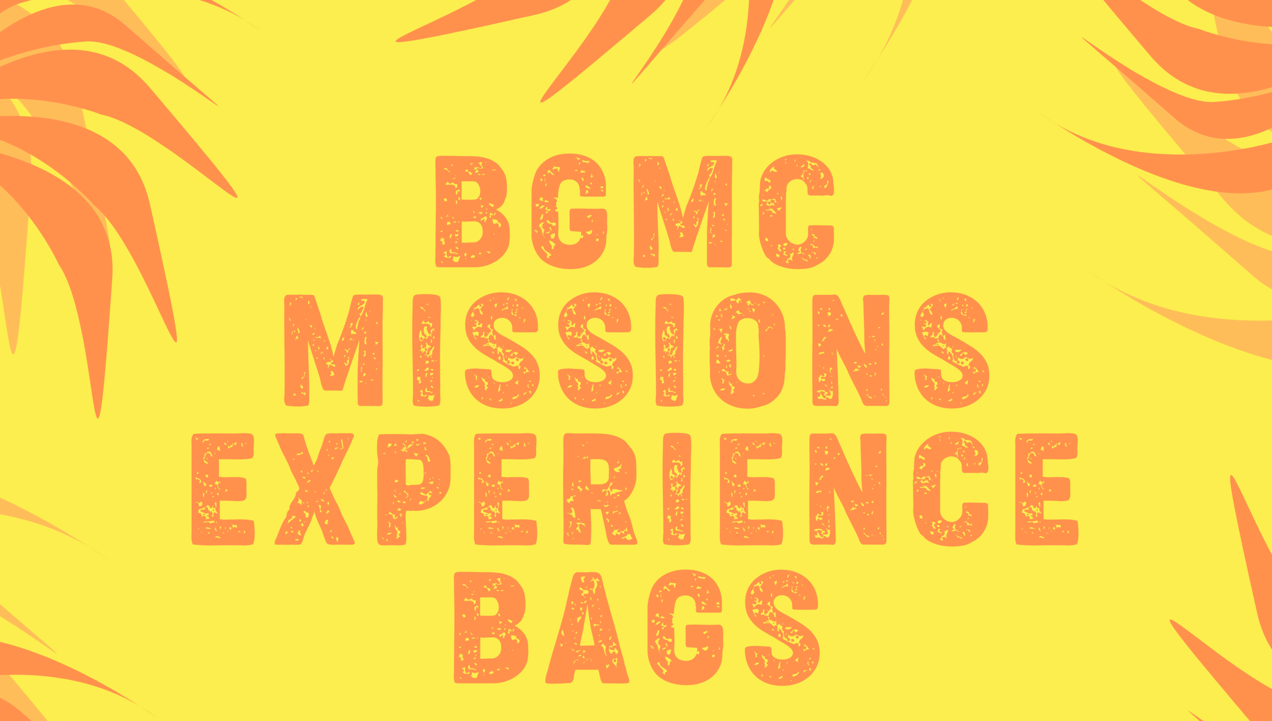 Mission Experience Bags - Ohio KidMin