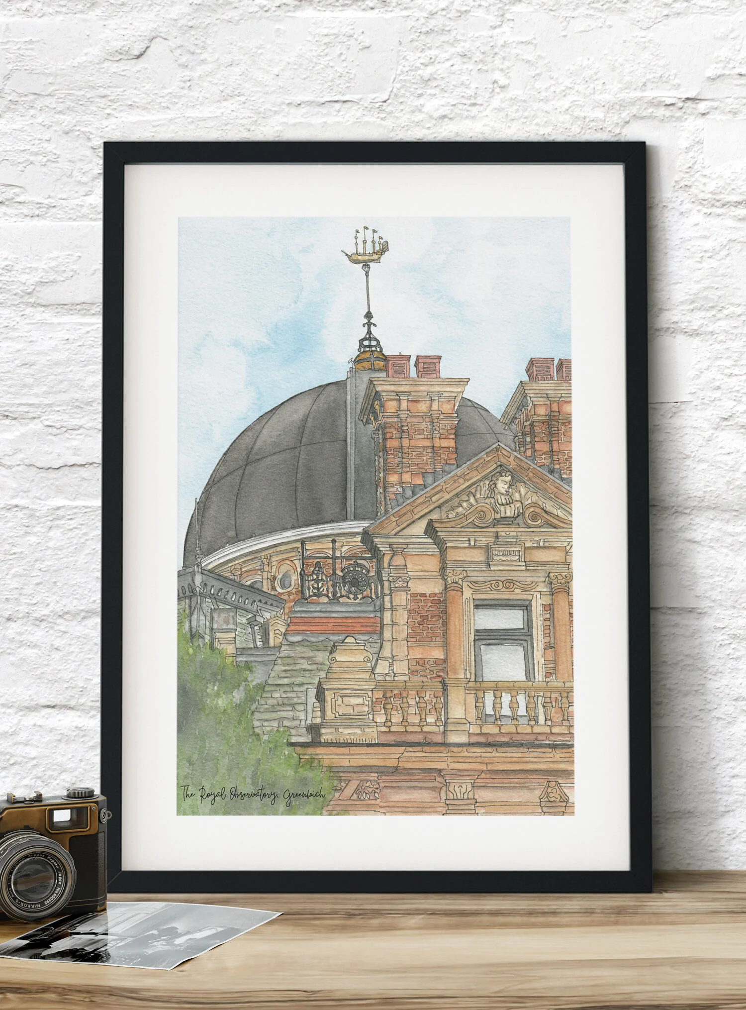 Custom Home Portrait - watercolour art commission — Heather Victoria Design