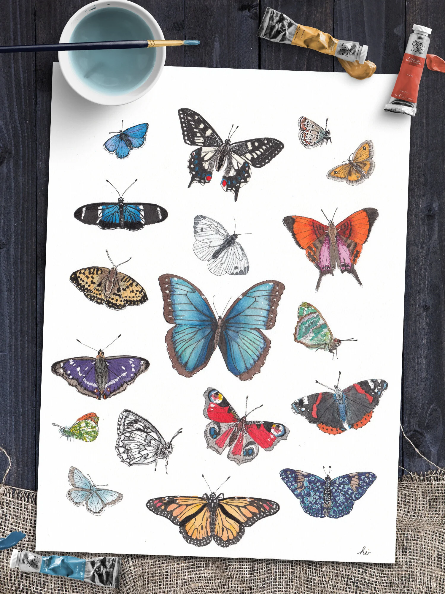 Custom Home Portrait - watercolour art commission — Heather Victoria Design