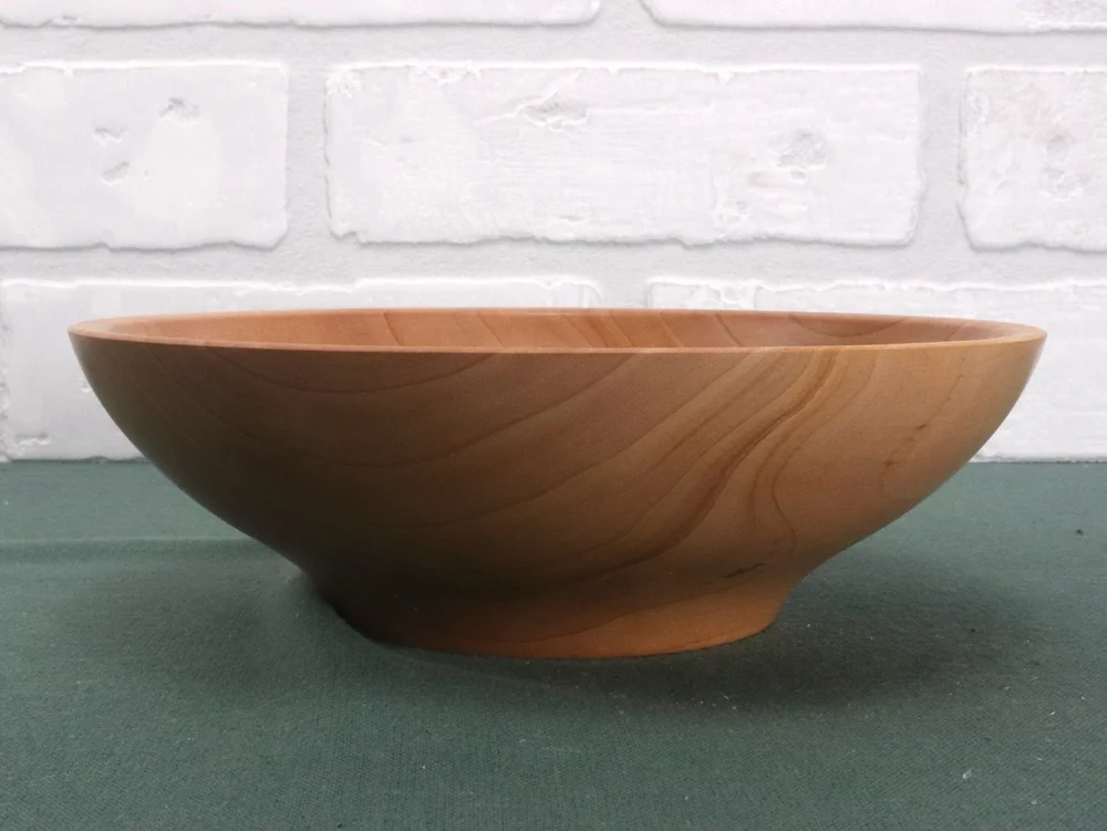 Handturned Ambrosia Maple Live Edge Bowl | Food Safe Wood Art | One-of ...