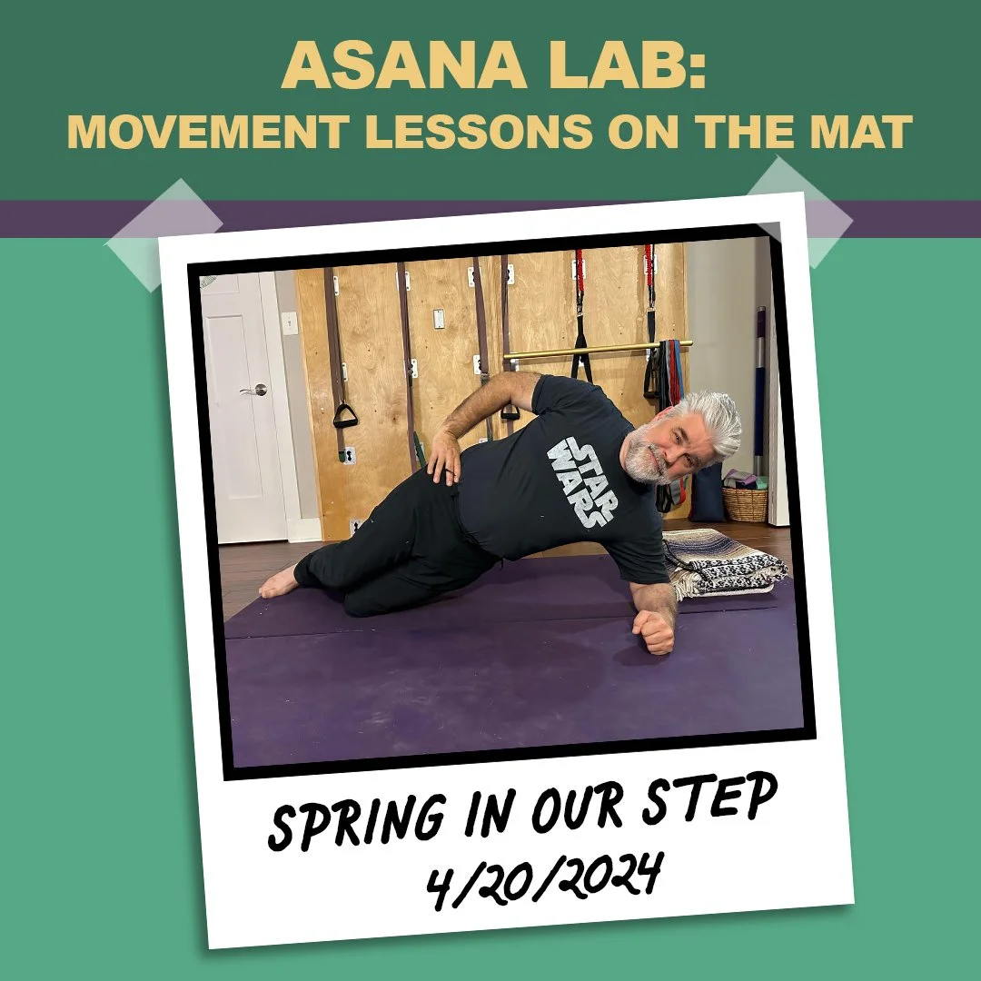 Spring in Our Step — Yoga with Mary Richards