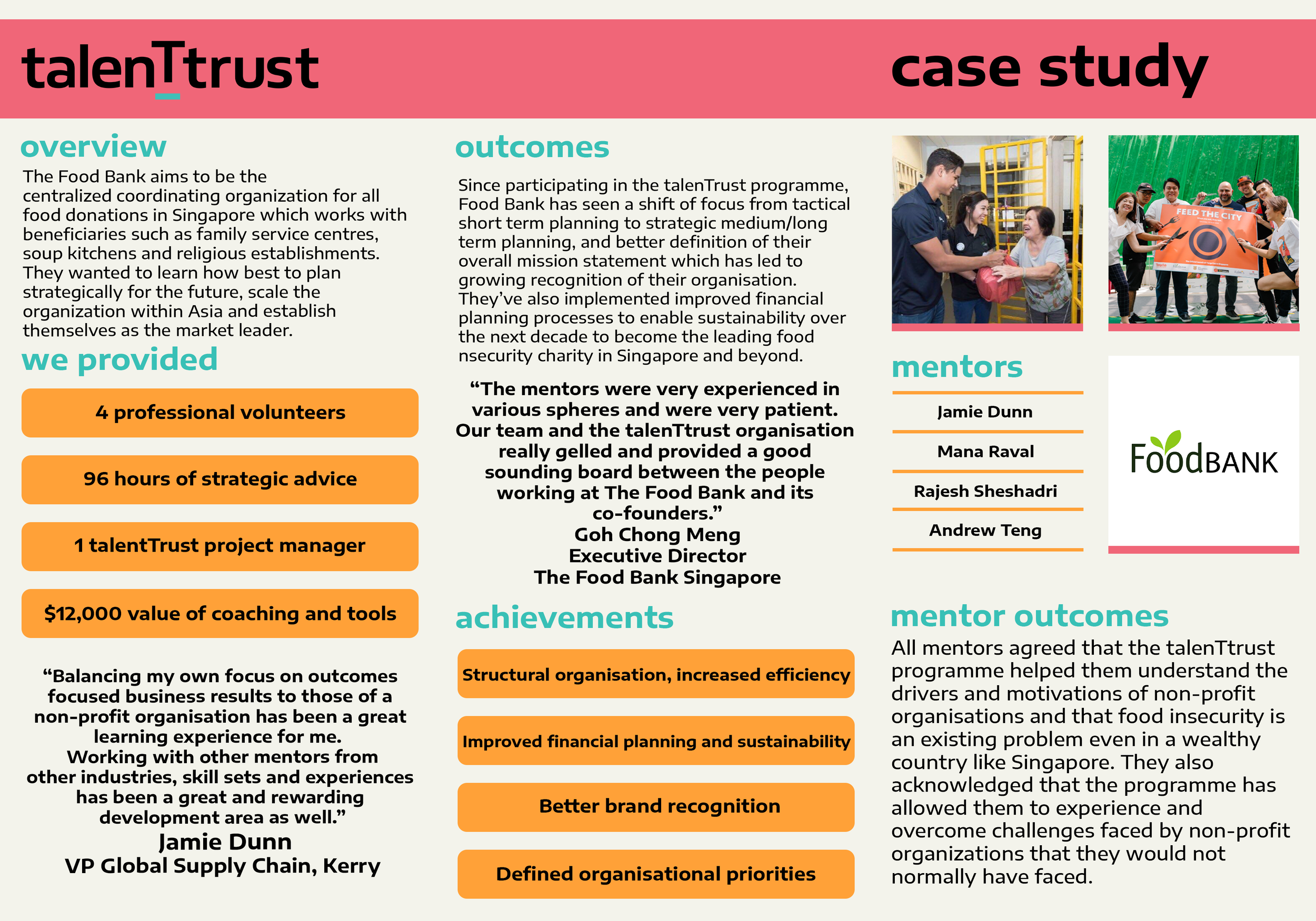 The Food Bank — talenTtrust