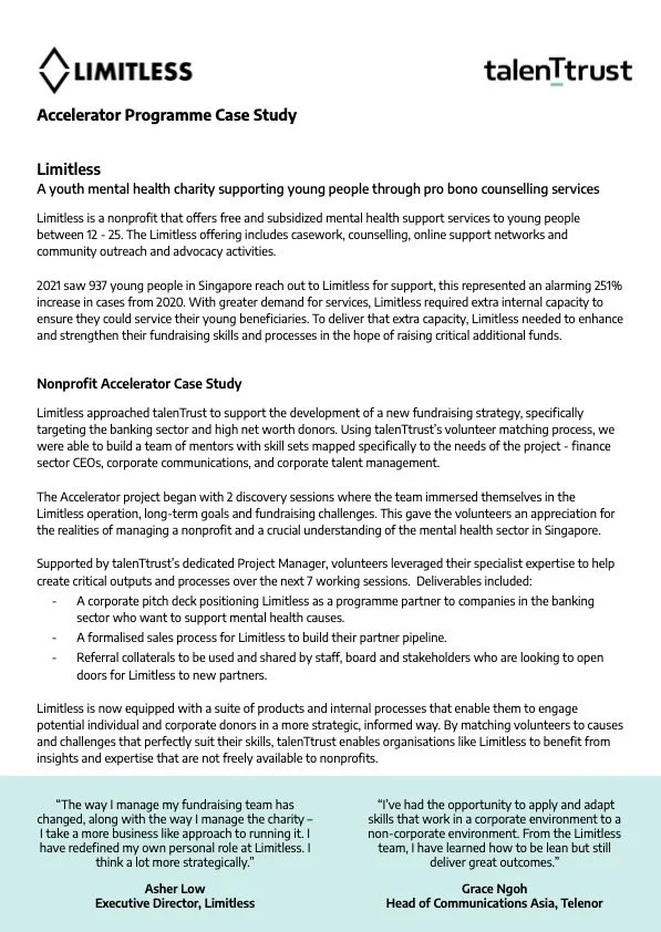 Limitless — talenTtrust