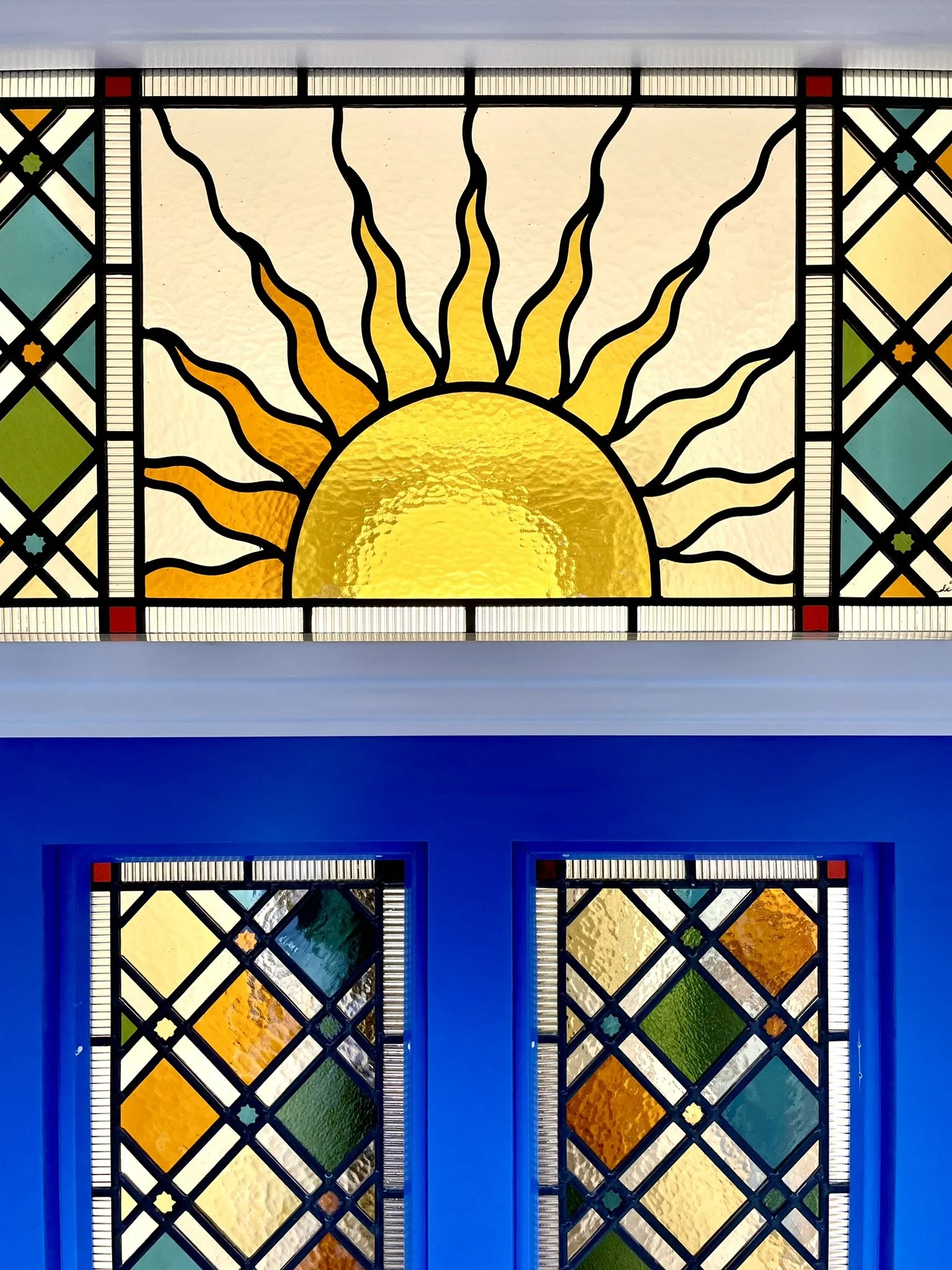 Sun Stained Glass Designs