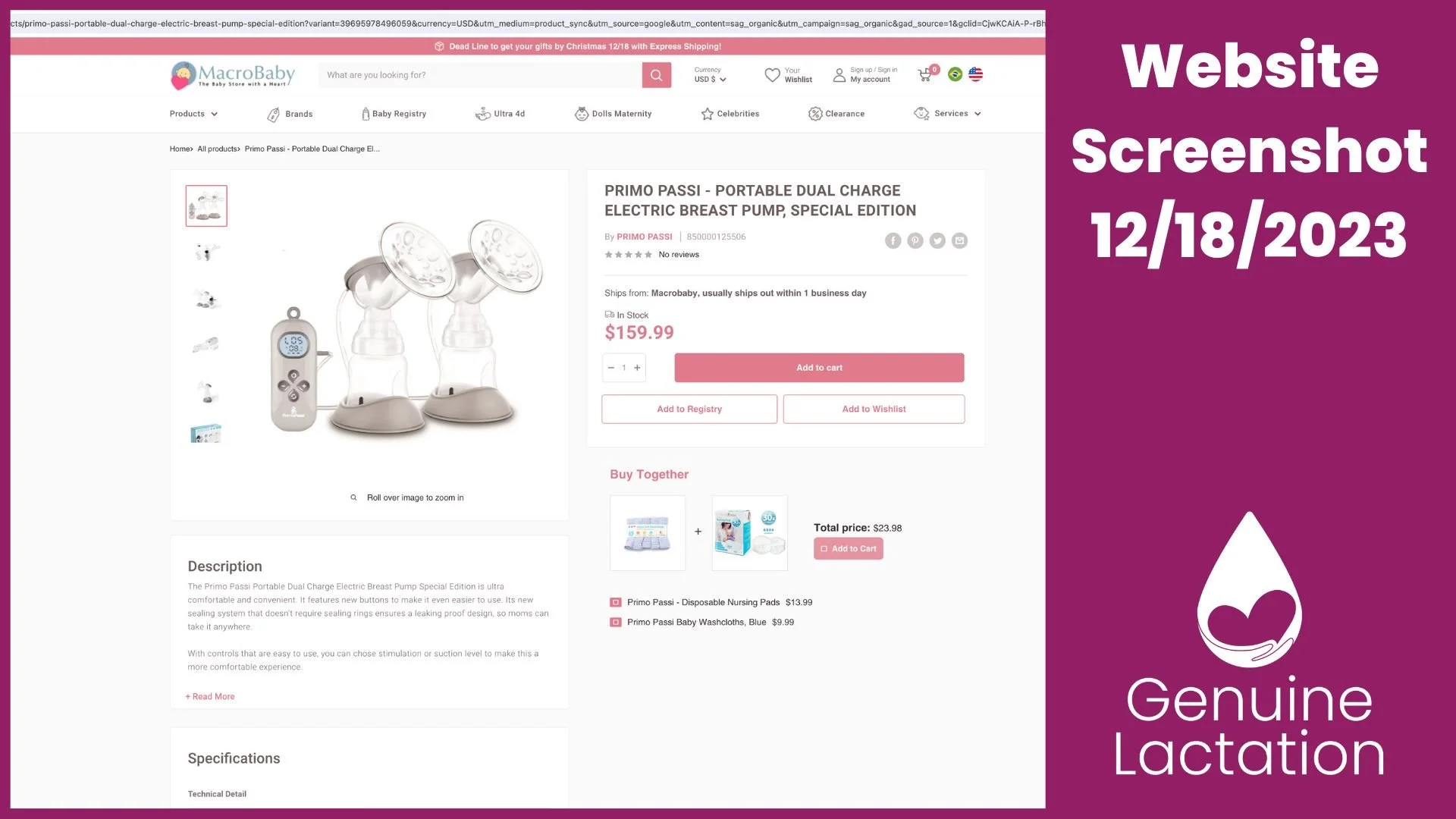 Primo Passi Pump Review — Genuine Lactation