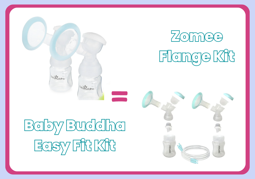 Baby Buddha Pump Flange Sizing Options — Genuine Lactation