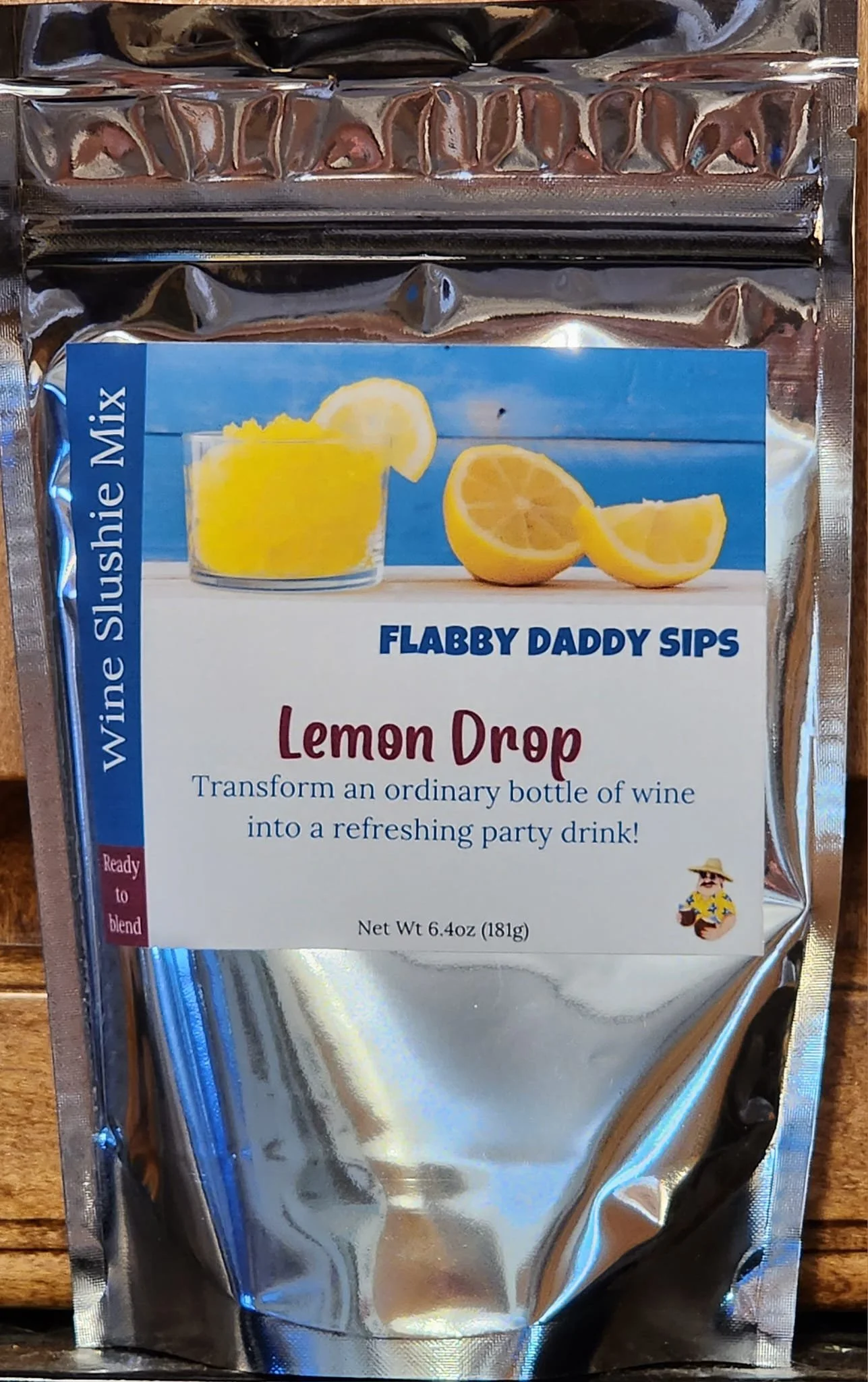 Lemon Drop Wine Slushie Mix — Flabby Daddy Dips