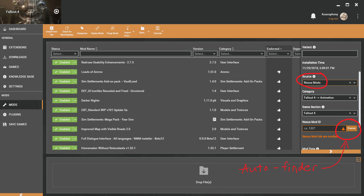 Vortex Mod Manager User Guide — QuinnSilver Studios
