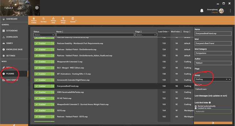 Vortex Mod Manager User Guide — QuinnSilver Studios