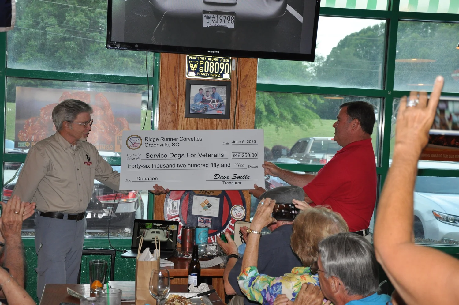 2023-06-05 2023 RRC Car Show - Donation Presentation — Ridge Runner ...