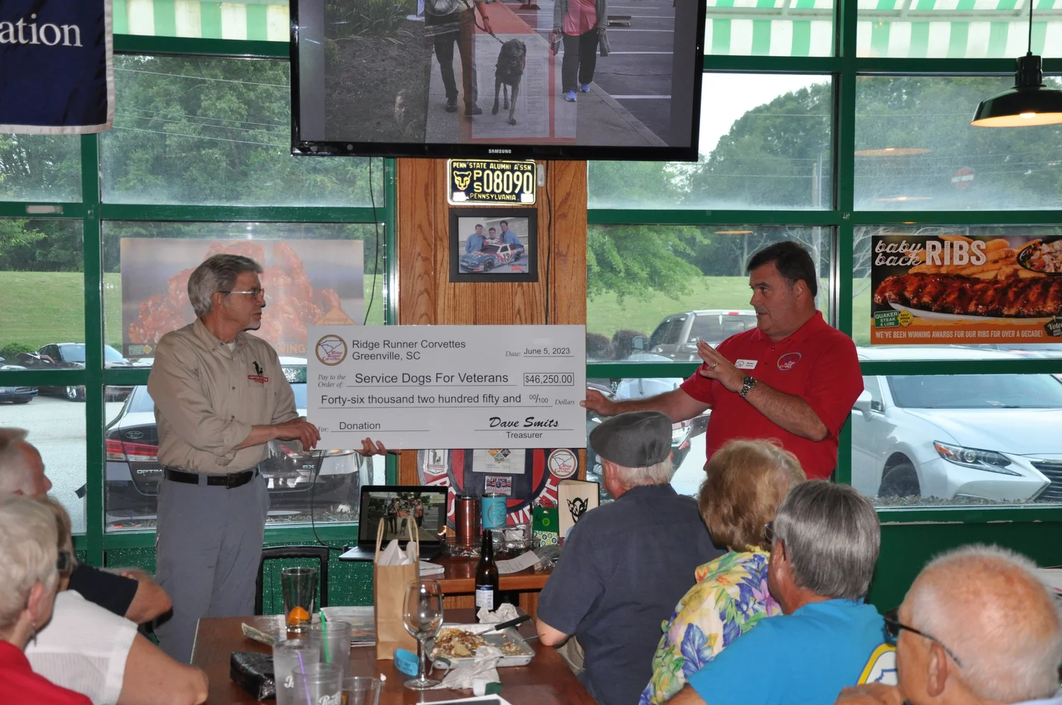 2023-06-05 2023 RRC Car Show - Donation Presentation — Ridge Runner ...