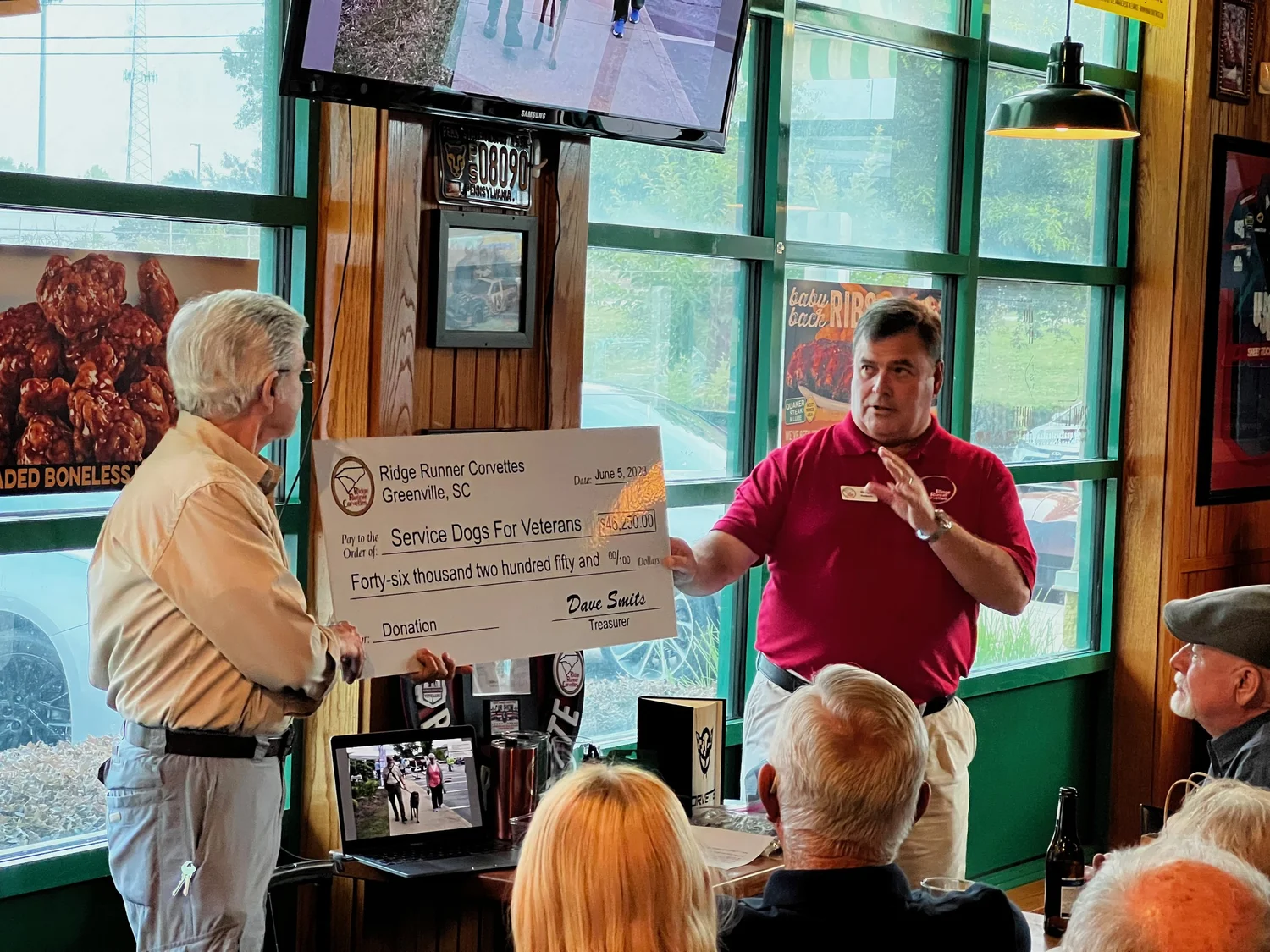 2023-06-05 2023 RRC Car Show - Donation Presentation — Ridge Runner ...