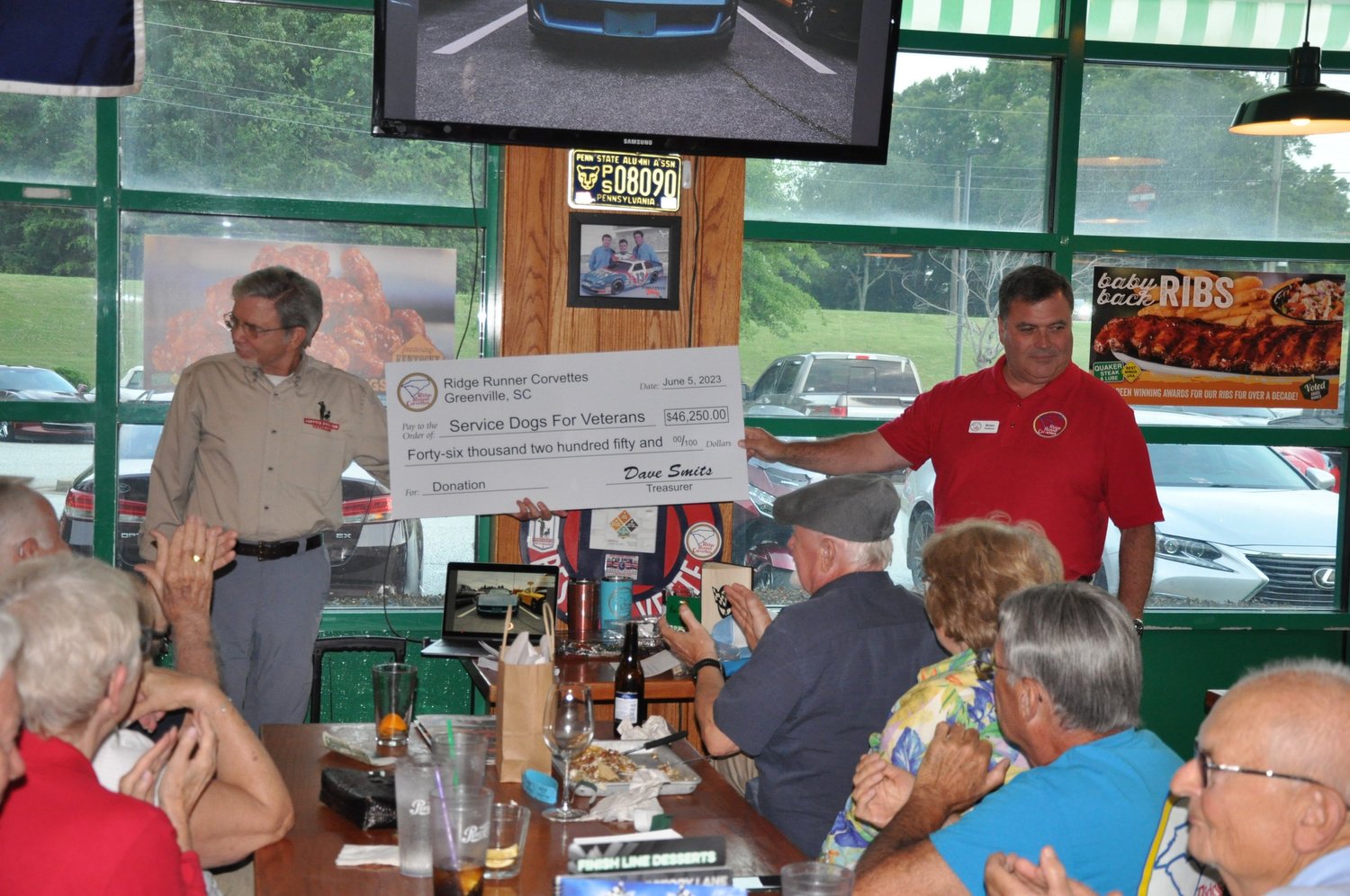2023-06-05 2023 RRC Car Show - Donation Presentation — Ridge Runner ...