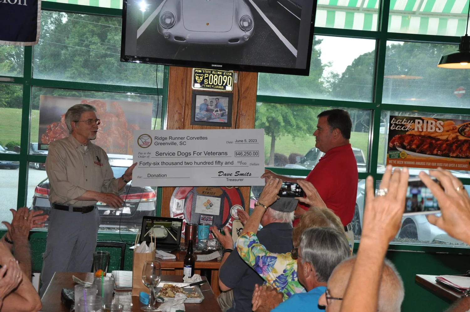 2023-06-05 2023 RRC Car Show - Donation Presentation — Ridge Runner ...