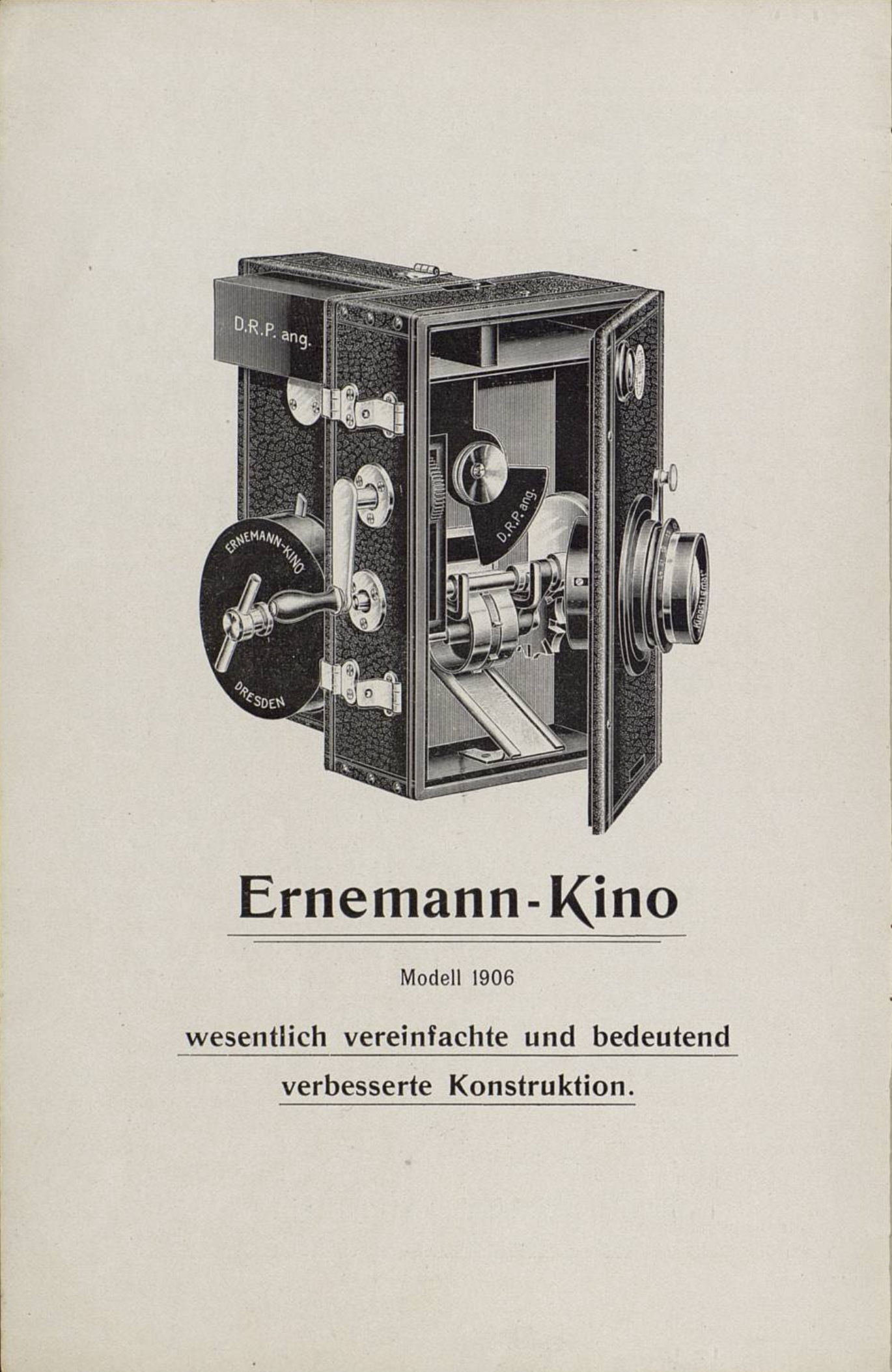 Ernemann Kino 17.5mm movie cameras for amateurs — Kino Cameras