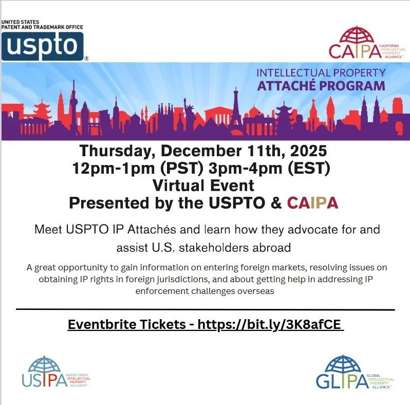 USPTO IP Attaché Webinar — US IP Alliance®
