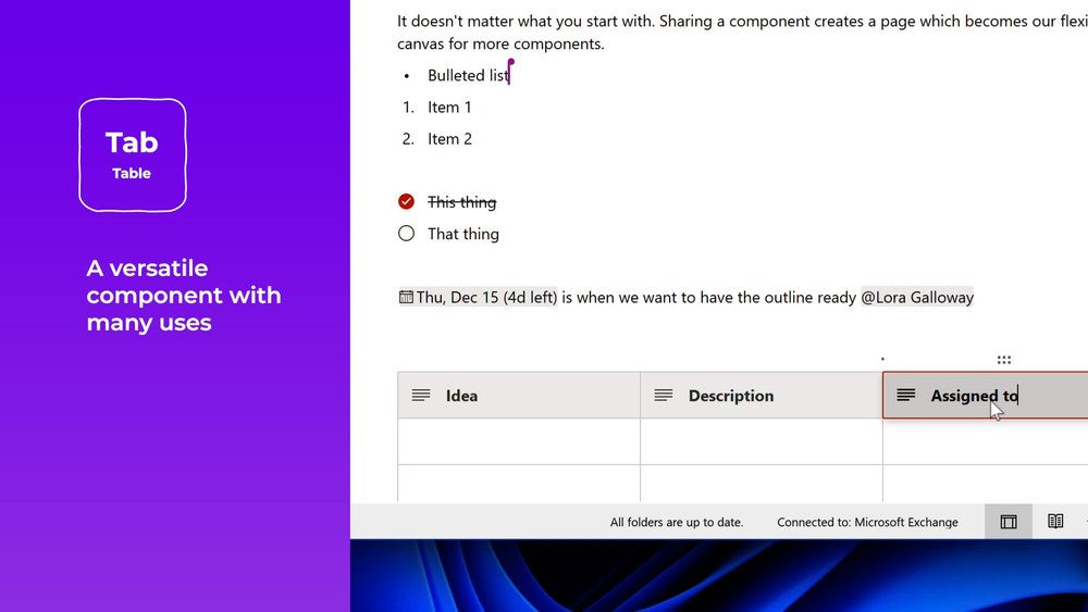 Microsoft Loop components and atomic collaboration — Modern Work Mentor