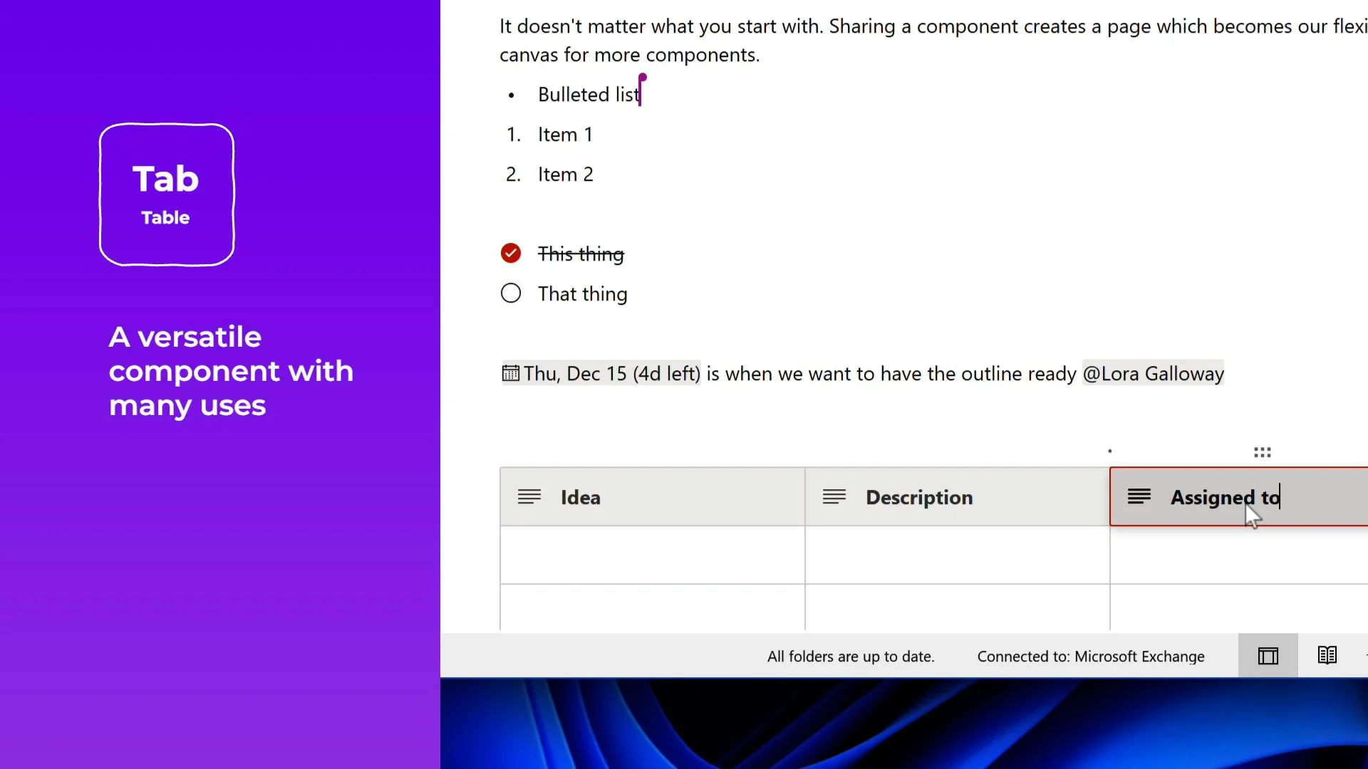 Microsoft Loop components and atomic collaboration — Modern Work Mentor