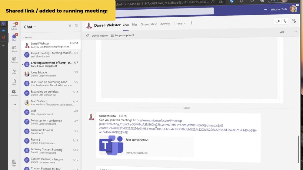 How To Access Microsoft Teams Meeting Chat Before During And After — Modern Work Mentor