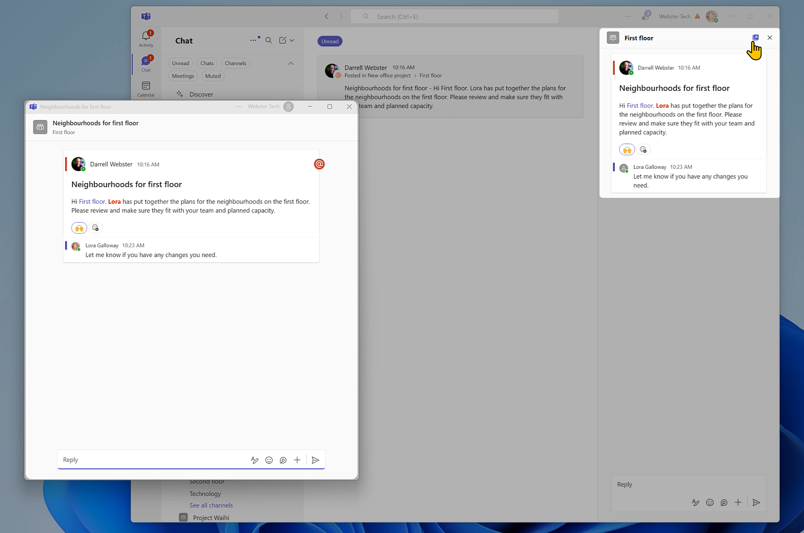 Introducing Teams new combined chats and channels — Modern Work Mentor