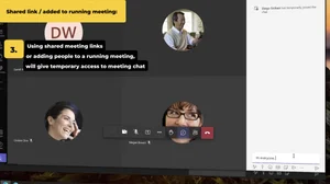 How to access Microsoft Teams meeting chat before, during, and after ...